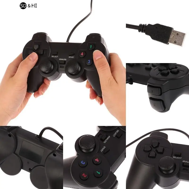 Wired-208-USB-PC-Controller-Joystick-Para-PC-Computador-Laptop-Gaming ...