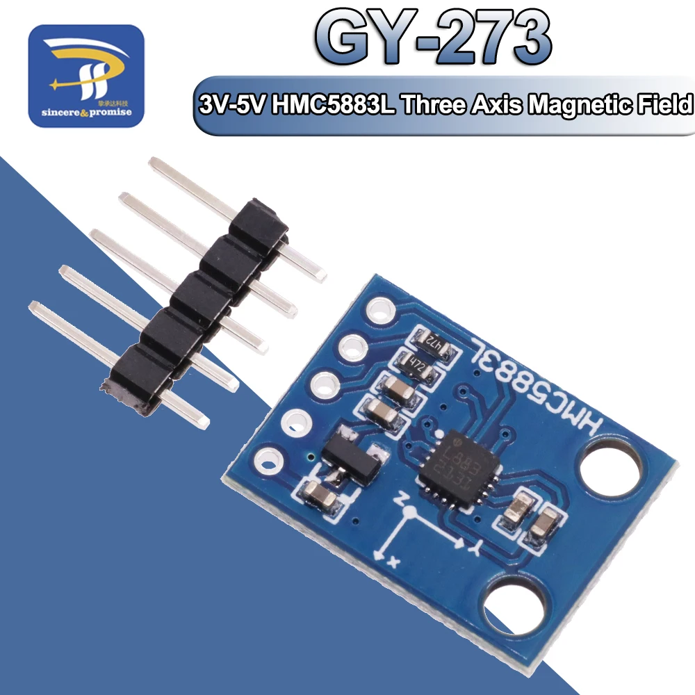 GY-273-3V-5V-HMC5883L-Original-L883-Triple-Axis-Compass-Magnetometer ...