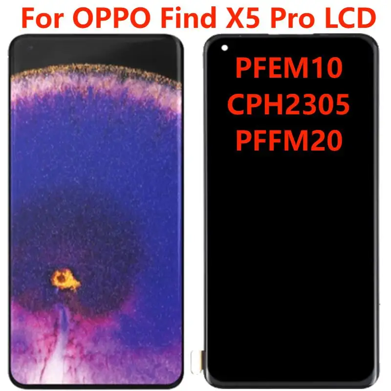 For-OPPO-Find-X5-Pro-LCD-Display-With-Frame-Repair-Parts-Original-6-7 ...