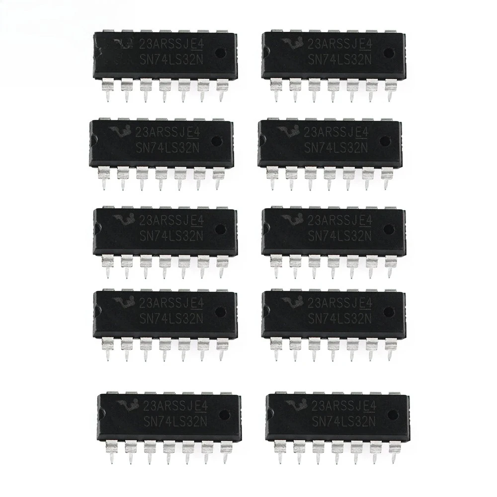 50PCS 74HC/74LS Logic IC Assortment Kit DIP14 74HC00/02/04/08/32 74LS00 ...