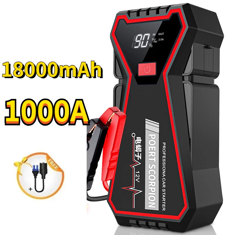 1000A-Car-Power-Bank-Jump-Starter-12V-Battery-Charge-Diesel-Gasoline ...