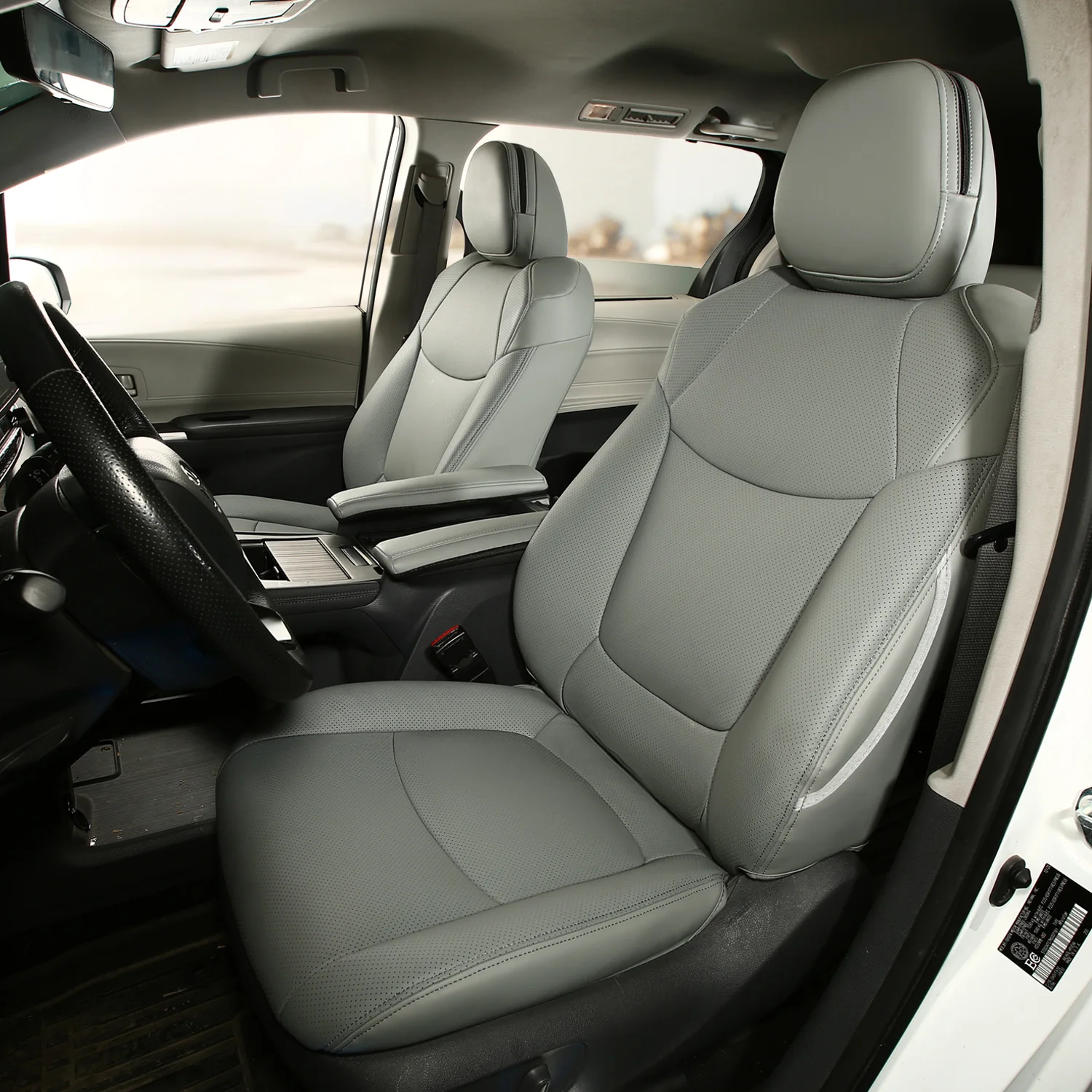 Custom Fit Sienna Seat Covers for Select Toyota Sienna LE, XLE,XLE Plus ...