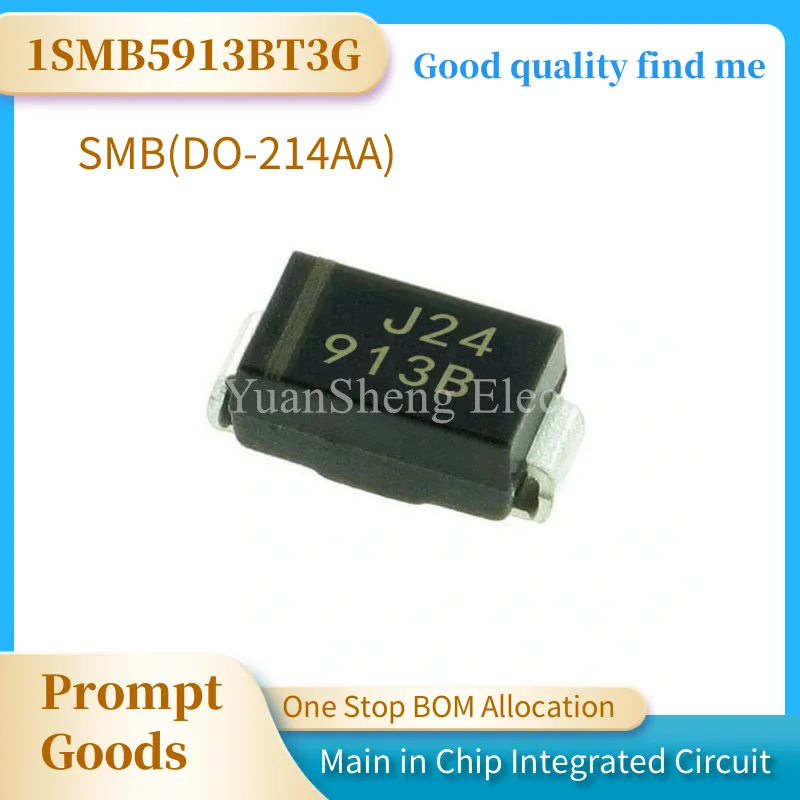10PCS-1SMB5913BT3G-1SMB5914BT3G-1SMB5915BT3G-SMB-1SMB5916BT3G ...