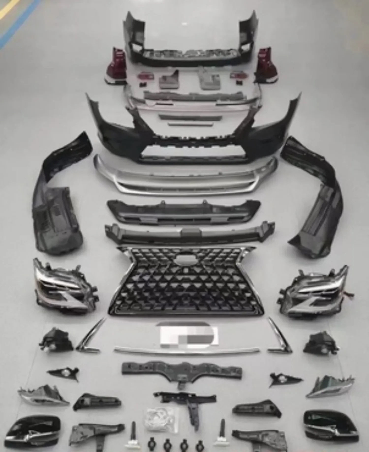 Car-Body-Kit-Front-Rear-Bumper-Surround-for-Lexus-GX400-GX460-2020 ...