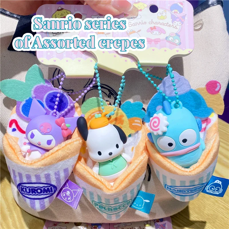 Baiwei Crepe Plush Keychain Anime Character Keyring For Couples Best ...