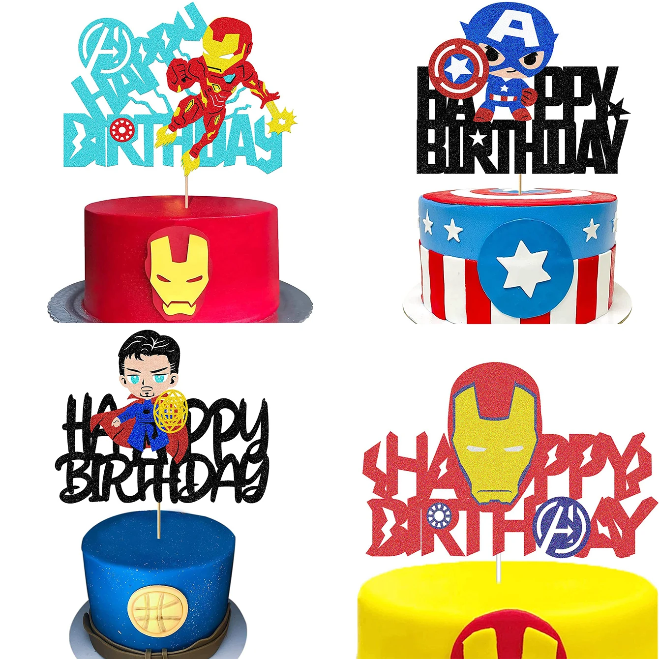 Iron Man Cake Topper