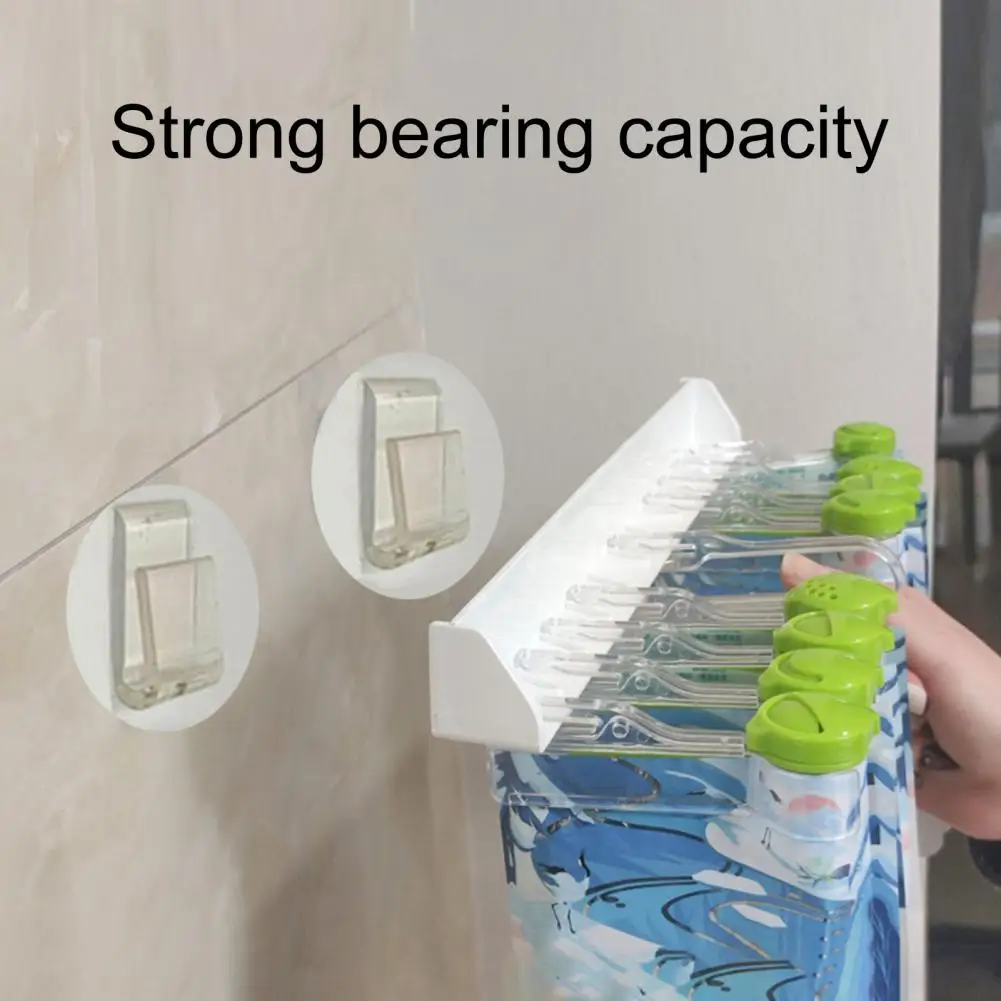 Seasoning Storage Rack Wall Bearing Capacity Sieve Holes Design Spice ...