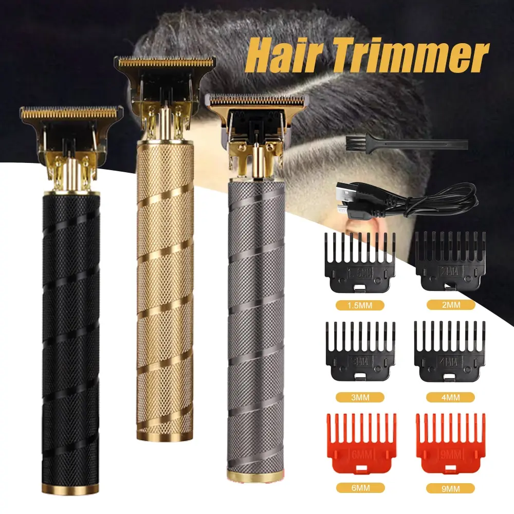 Metal-T9-Hair-Trimmer-Professional-Razor-Trimmer-for-Men-Cut-Machine ...
