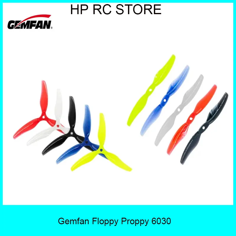 2Pairs Gemfan Floppy Proppy 6030 2 Blade 3 Blade 6inch Folding ...