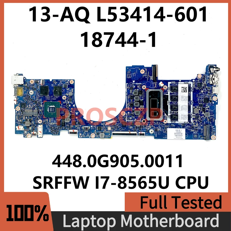 L53414-601-Mainboard-For-HP-13-AQ-Laptop-Motherboard-18744-1-448-0G905 ...
