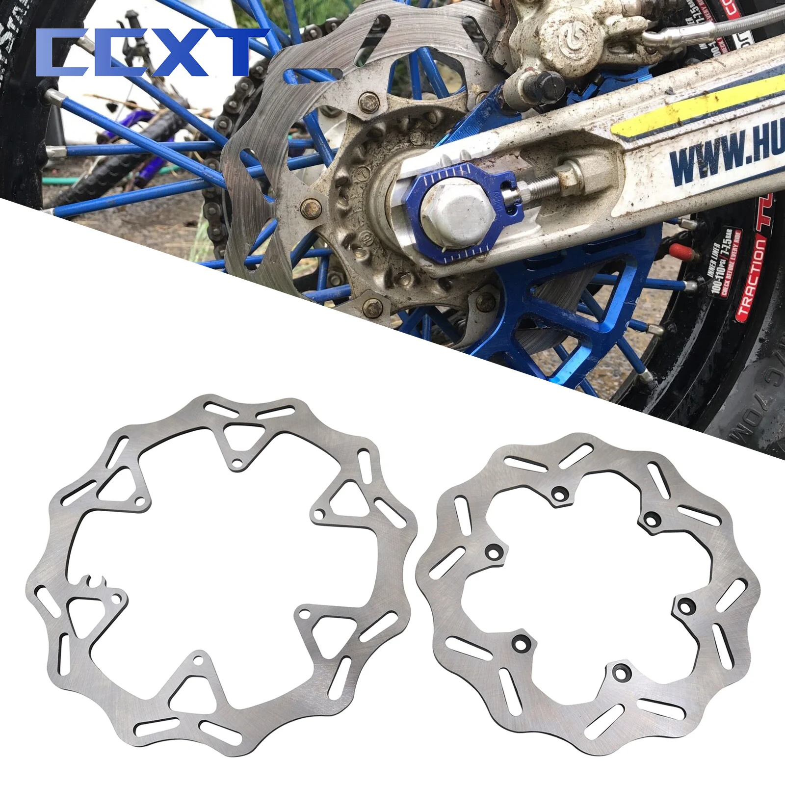 Motorcycle-260MM-220MM-Front-Rear-Brake-Disc-Brake-Rotor-Disk-For-KTM ...