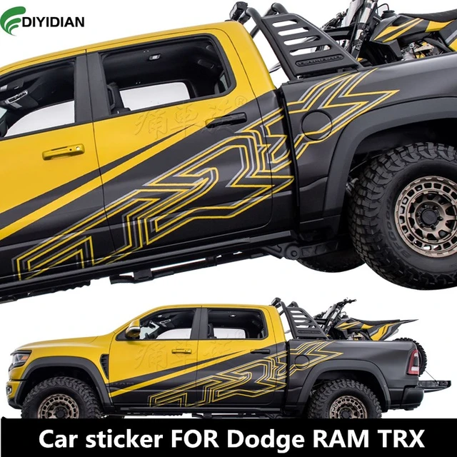 Dodge Ram 1500 TRX Bed Side Decals T-Rex Vinyl Sticker, 58% OFF