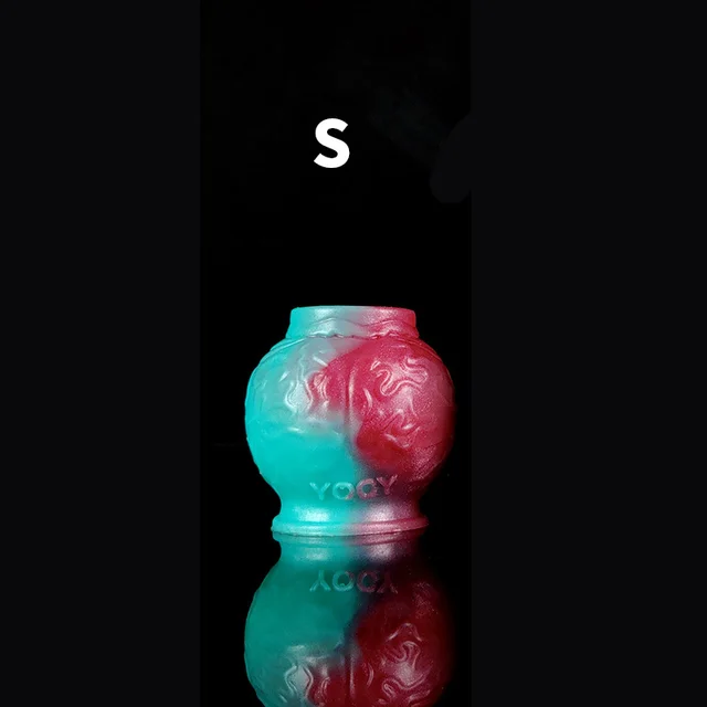 YOCY Squirting Anal Plug Curved G-Spot Massager Fantasy Dildo Silicone ...