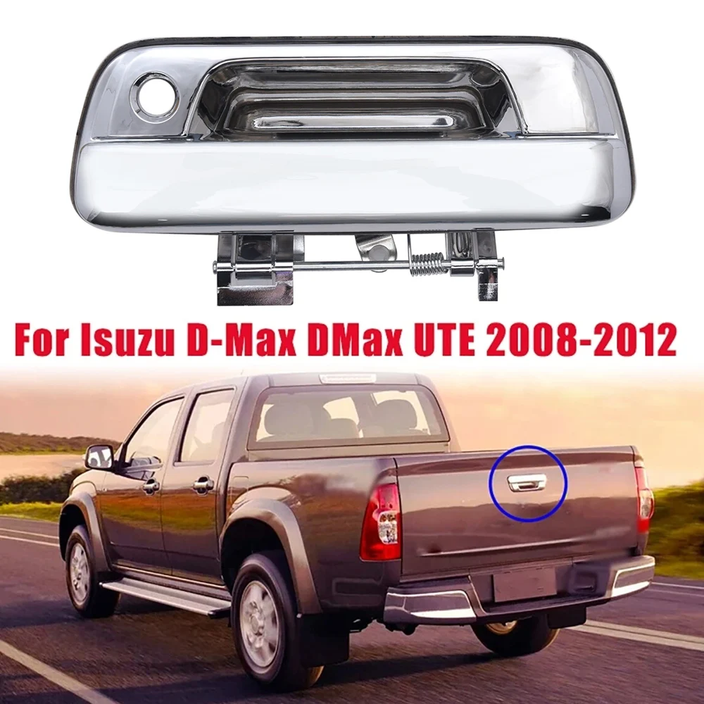 Chrome Back Door Handle Tailgate Handle For Isuzu Pickup D-max 2002 ...