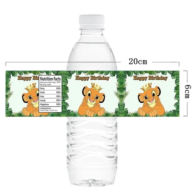 10/30 etiquetas para botellas de agua para decoración de fiesta de ...