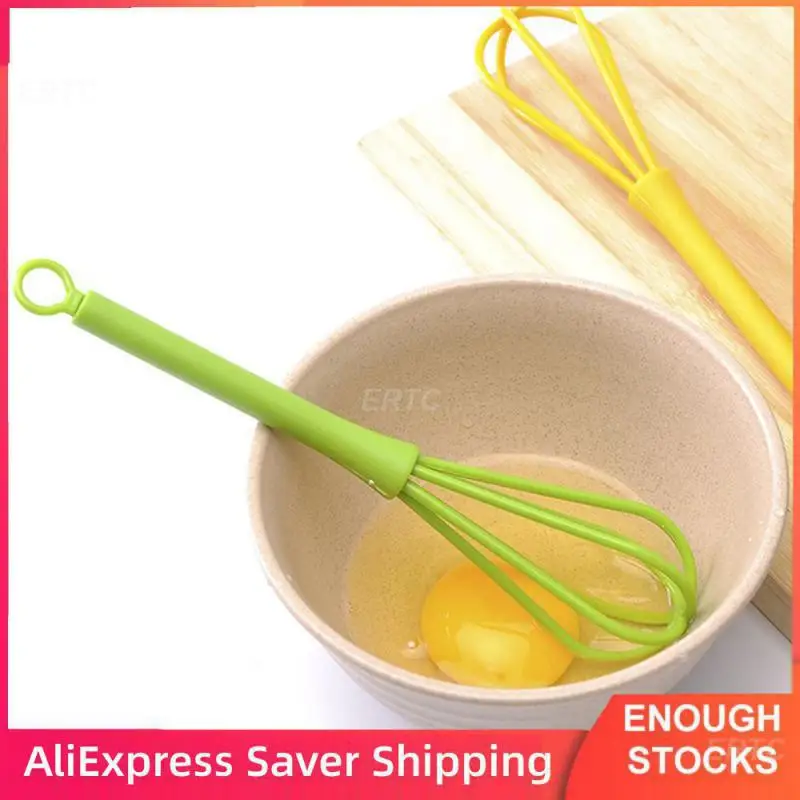 18.5cm Mini Whisks Non Scratch Kitchen Plastic Whisks For Cooking Small ...