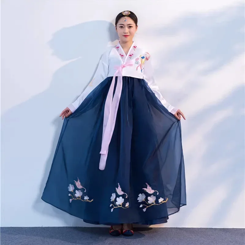 Hanbok-tradicional-para-mujer-traje-coreano-mejorado-traje-de-Palacio ...