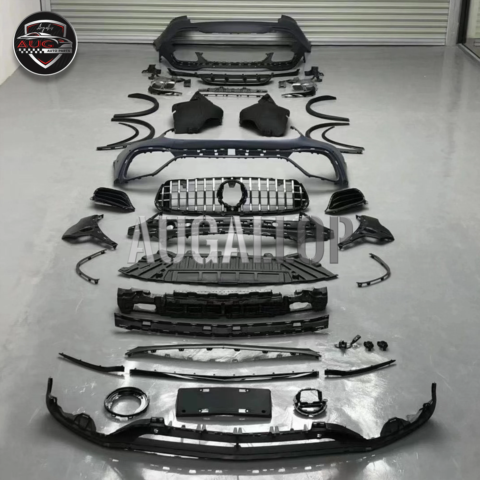 For-Mercedes-Benz-GLC-class-X253-modified-GLC-63S-surrounded-by-PP ...