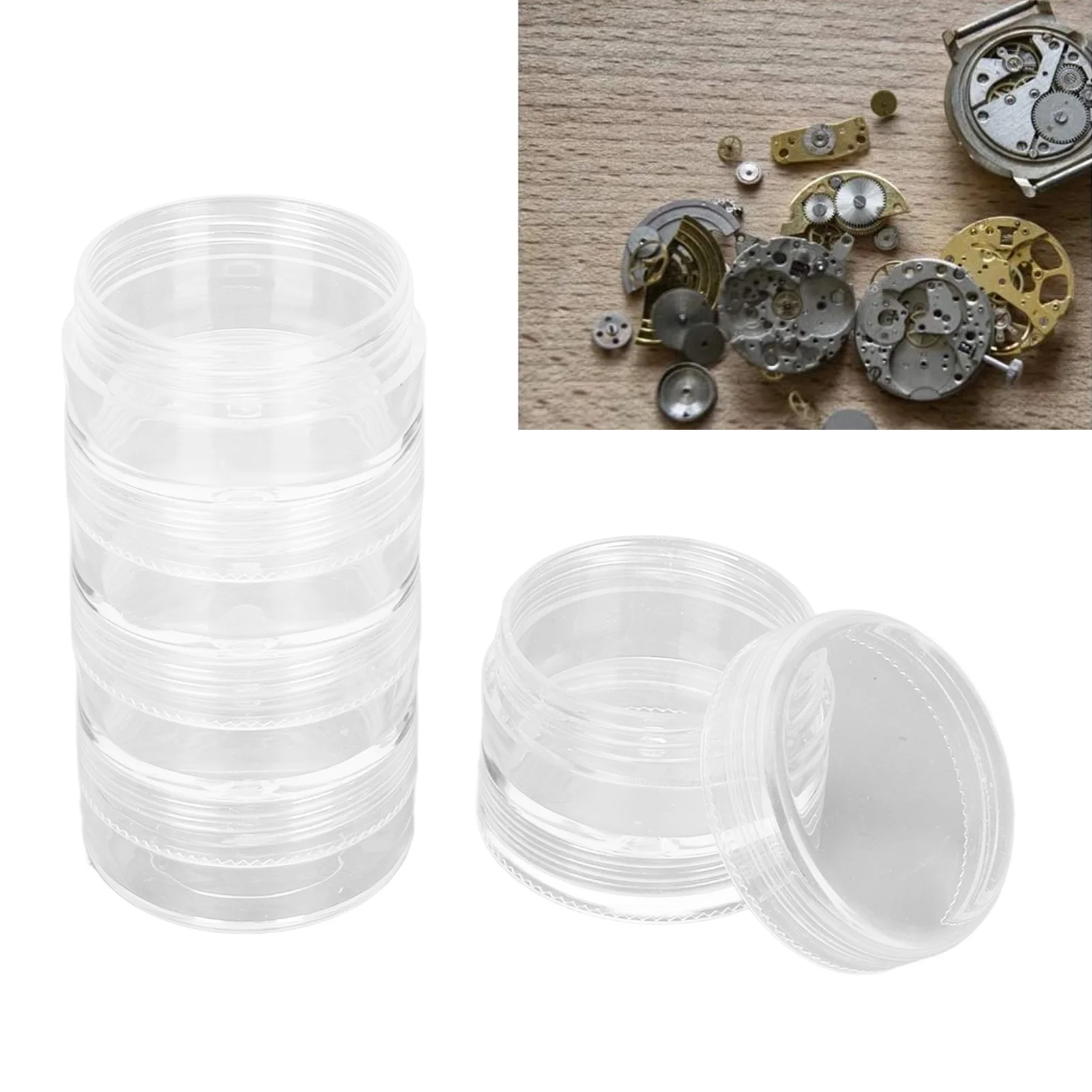 1-5-Inch-5-Layer-Watch-Parts-Storage-Box-Transparent-Watch-Screw ...