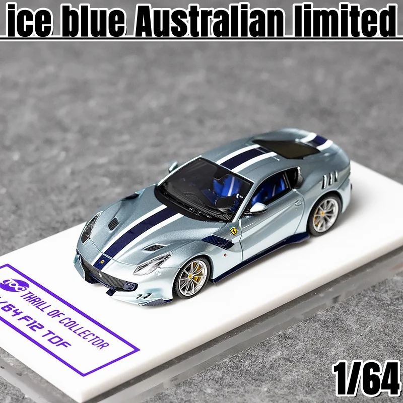1:64, F12 TDF ice blue Australian limited stock, resin static miniature ...