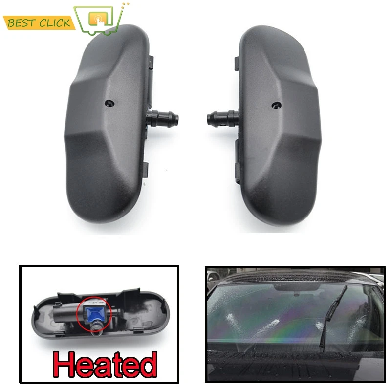 Misima-Coppia-Parabrezza-Anteriore-Ugello-Lavavetri-Jet-Riscaldato-Set ...