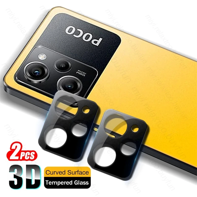2PCS-3D-Curved-Camera-Glass-For-Poco-X5-X-5-Pro-X5pro-5G-Rear-Lens ...