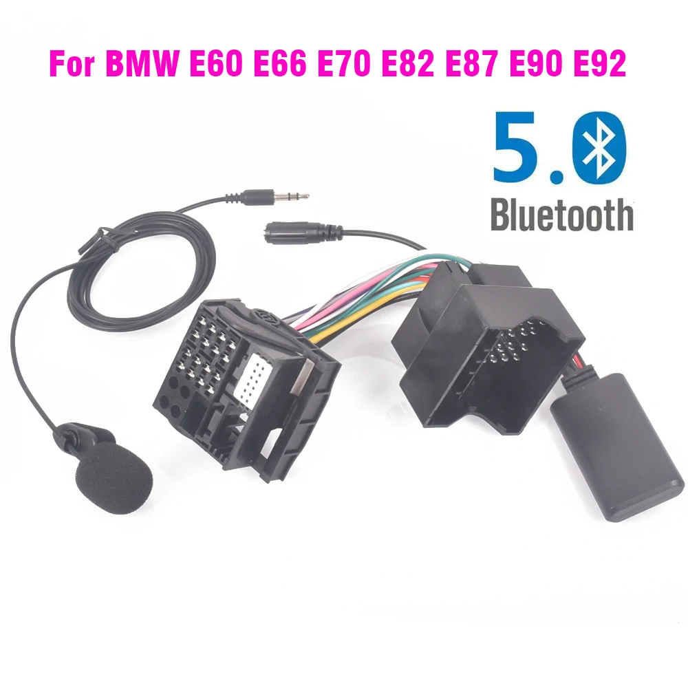 Für BMW E60 E61 E66 E70 E82 E87 E88 E90 E91 E92 E93 Funk kabelbaum Mikrofon Freis prec heinrich ...