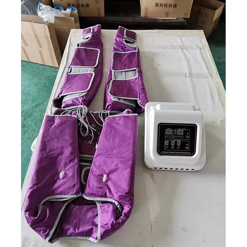 Air Pressure Pressotherapy Lymphatic Drainage massage Detox Sauna Suit ...