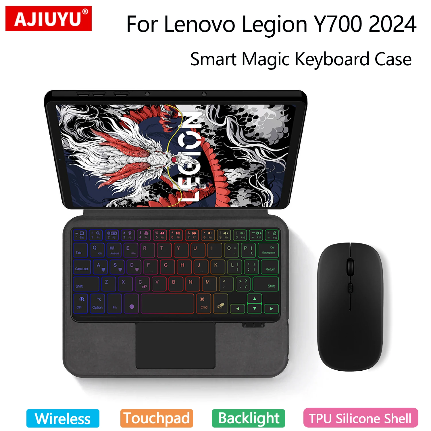 Case Cover For 2025 Lenovo LEGION Y700 Gen3 TB-321FU 8.8 Inch Gaming ...