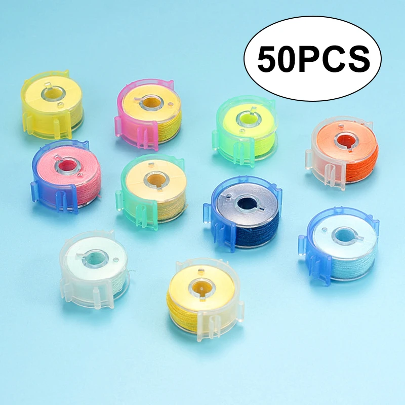 50pcs-Spool-Clip-Bobbin-Clip-With-Thread-Locking-Function-Fits-All ...