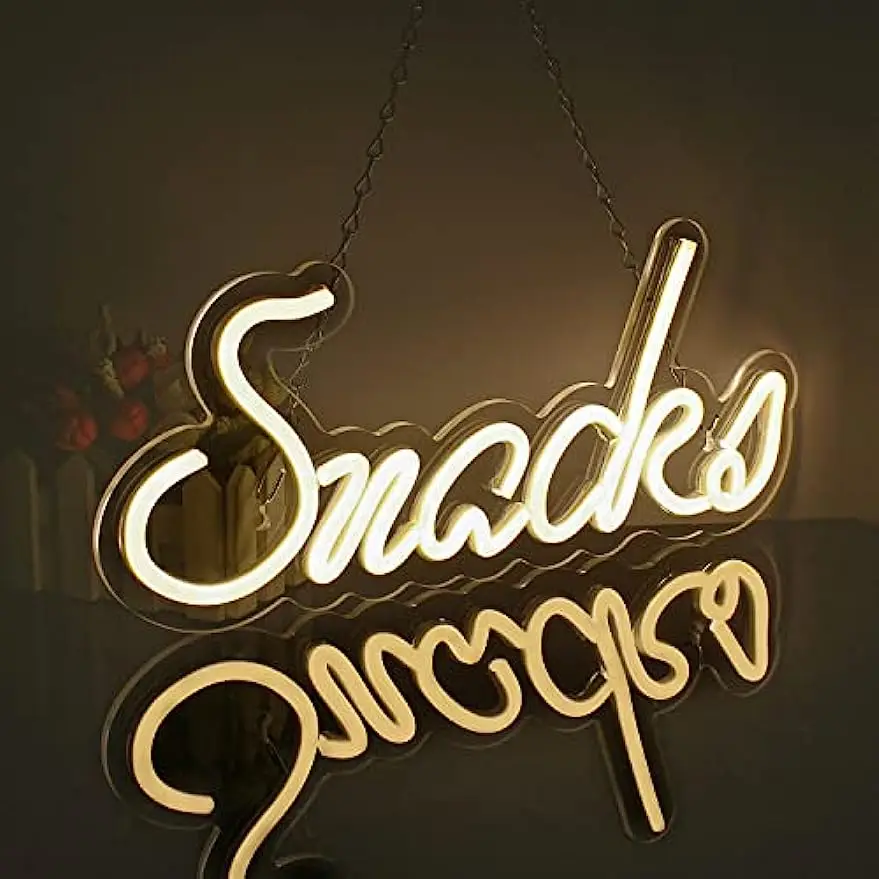 Snacks-Neon-Sign-Warm-White-Neon-Light-for-Bedroom-Kids-Snacks-LED-Neon ...