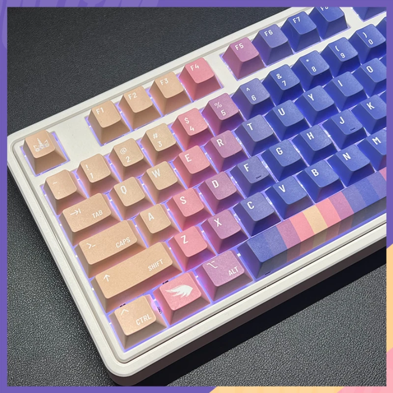 140-Keys-set-Unicorn-Keycap-DIY-PBT-5-Sides-Dye-Subbed-Keycaps-KCA ...