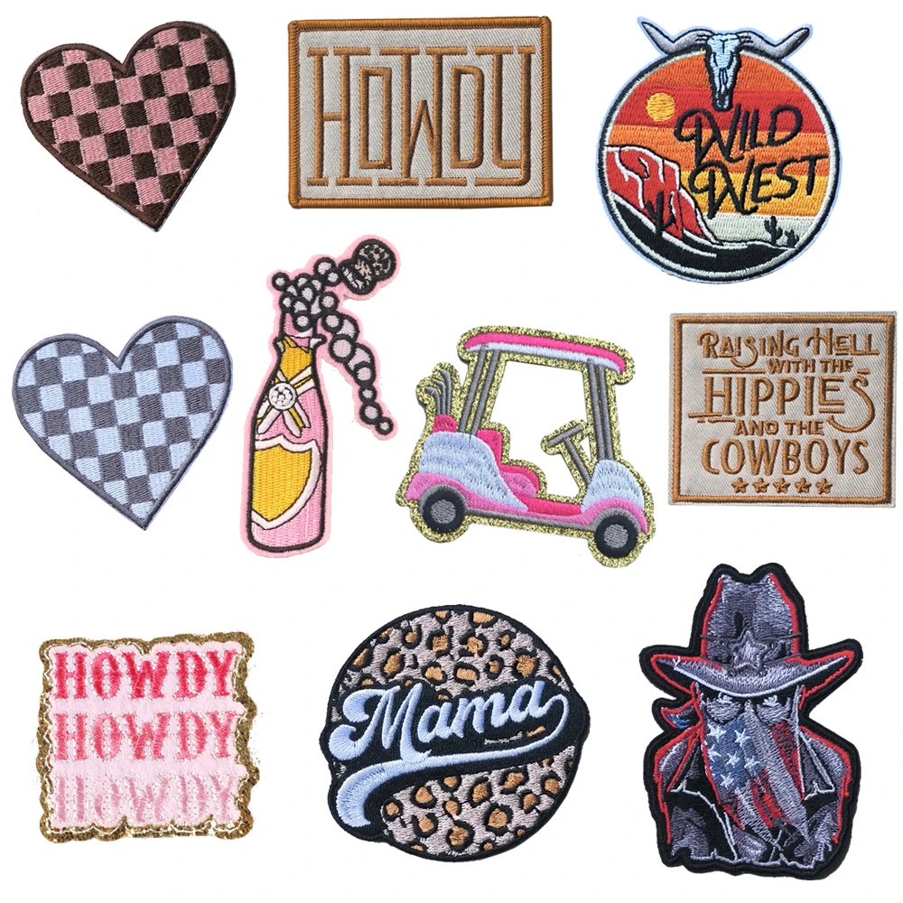 Emblem-Embroidered-Cloth-Stickers-Cartoon-Flowers-DIY-Iron-Clothing ...