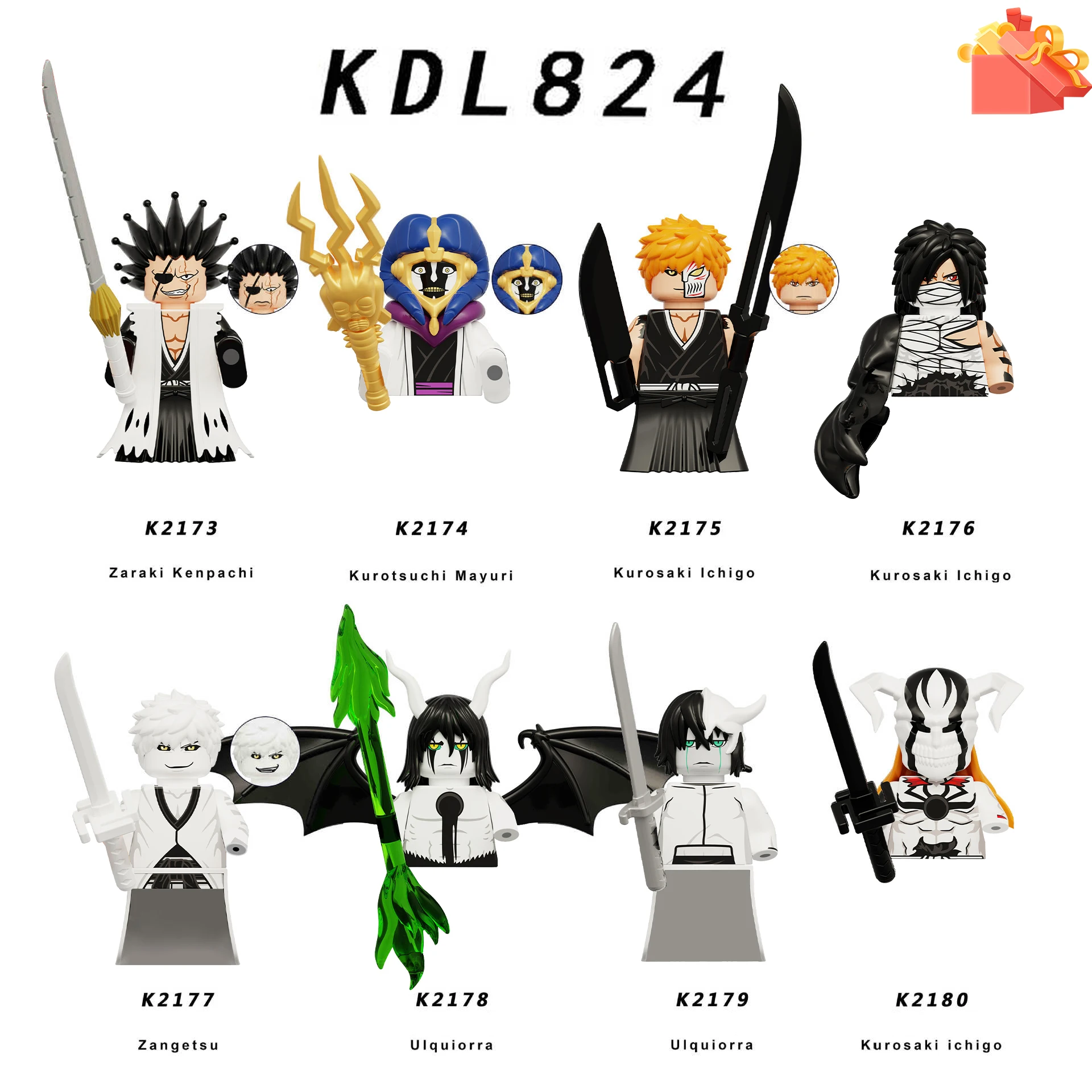 Hot-Anime-BLEACH-Action-Figure-Kurosaki-Ichigo-Kenpachi-Zaraki-Zangetsu ...