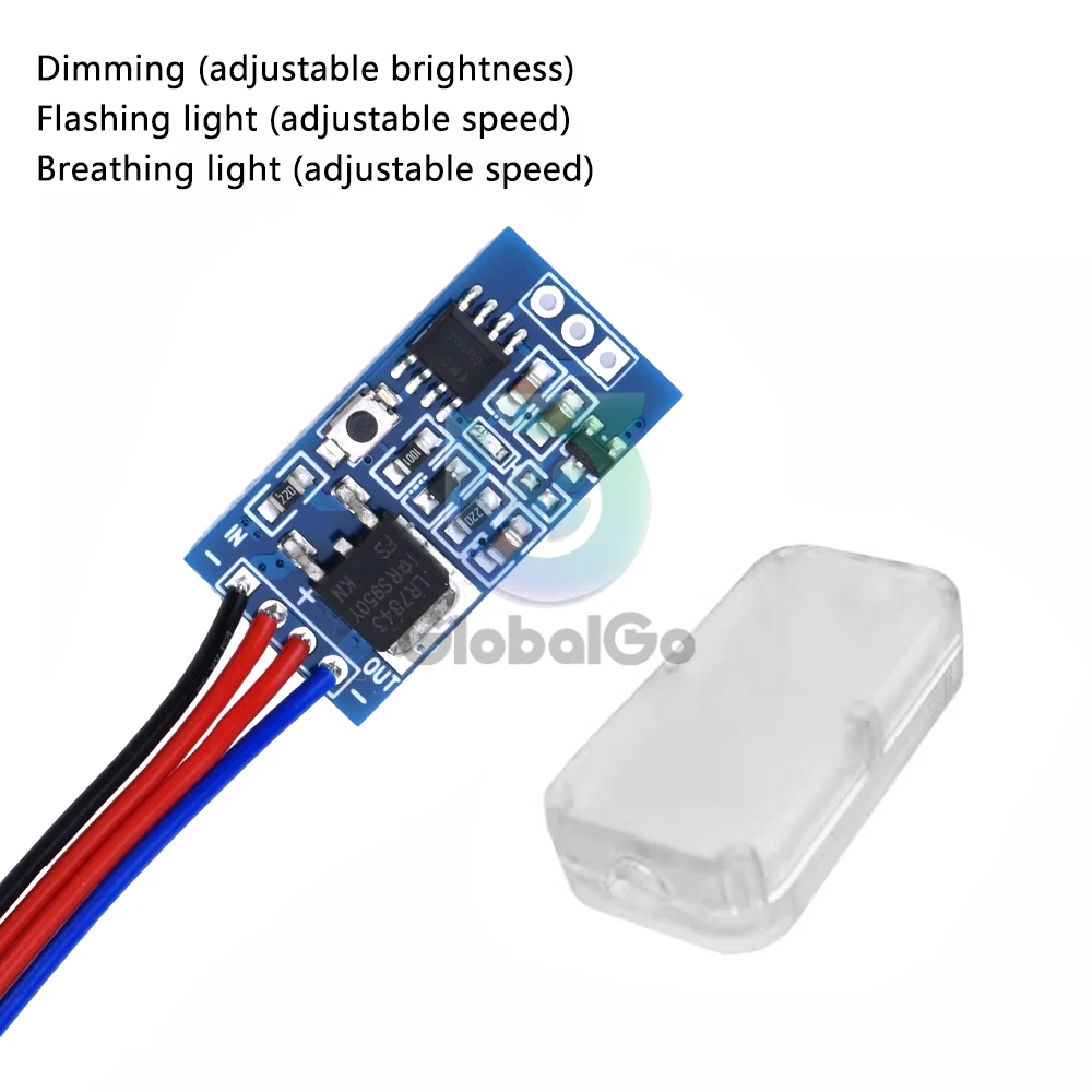 30W-DC3-24V-Slow-Flashing-Gradient-Light-Controller-Module-Auto-Dimmer-Breathing-Light-Driver ...