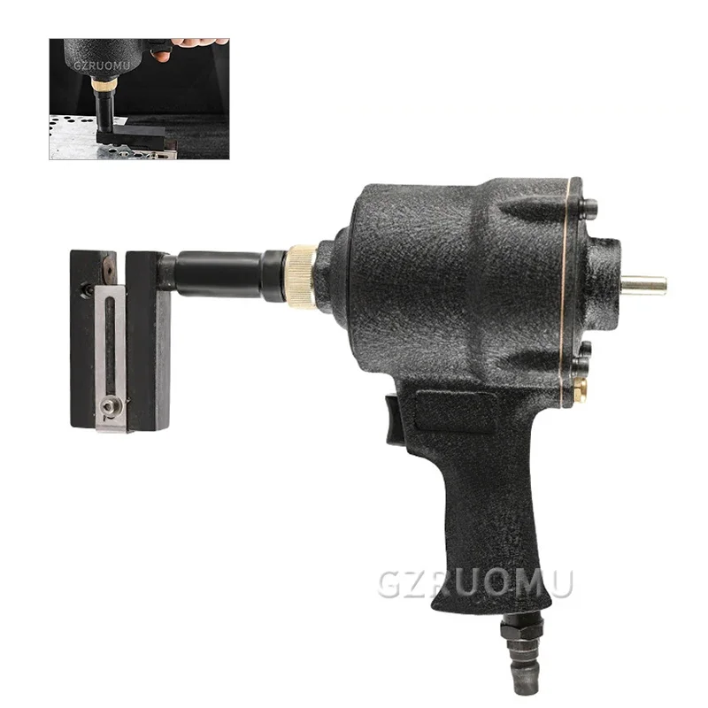 Industrial-Pneumatic-Punch-Gun-Metal-Iron-Plate-Round-Hole-Punching ...