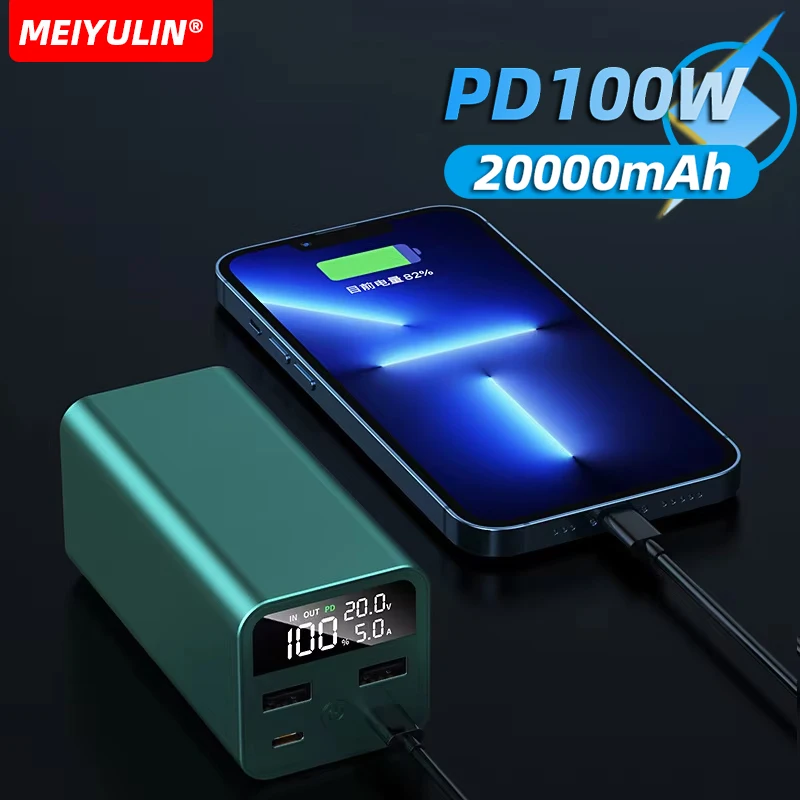 20000mAh-Portable-Power-Bank-USB-C-PD-100W-Fast-Charging-Large-Capacity ...