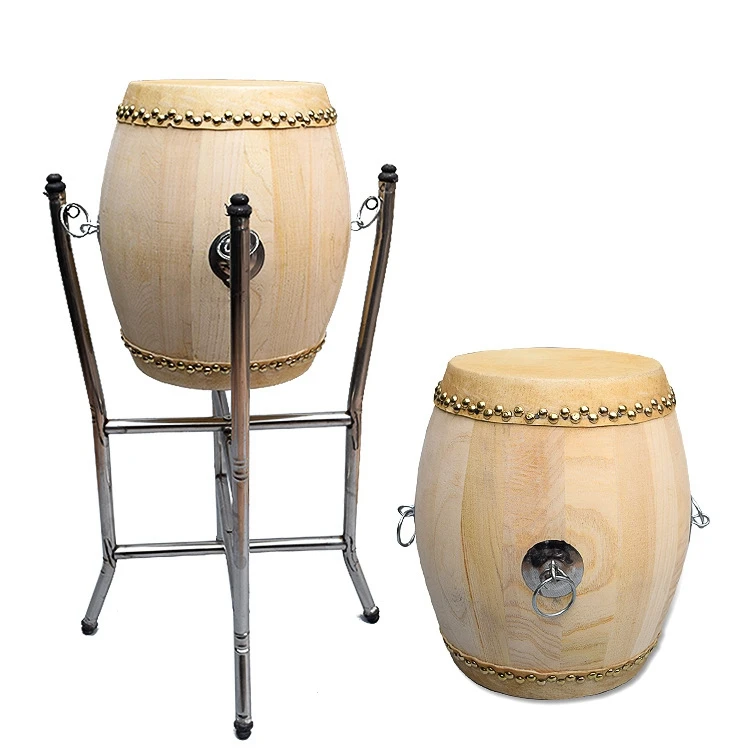 Tambor-de-cuero-tradicional-chino-de-la-pera-de-Pek-n-instrumentos-de ...