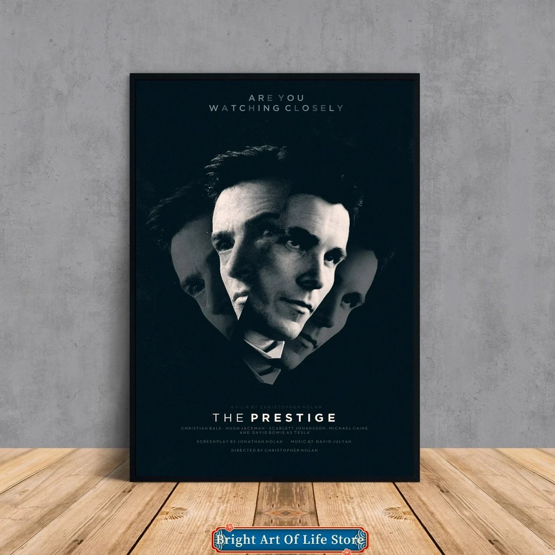 The Prestige Minimalist Poster