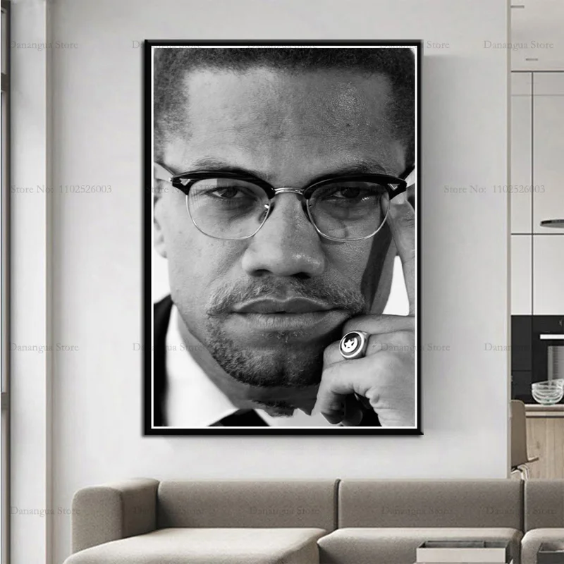 Malcolm X Gun Poster