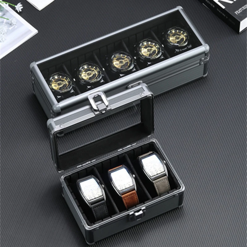 Aluminum Suitcase Case Display Storage Box Watch Storage Box Watch ...
