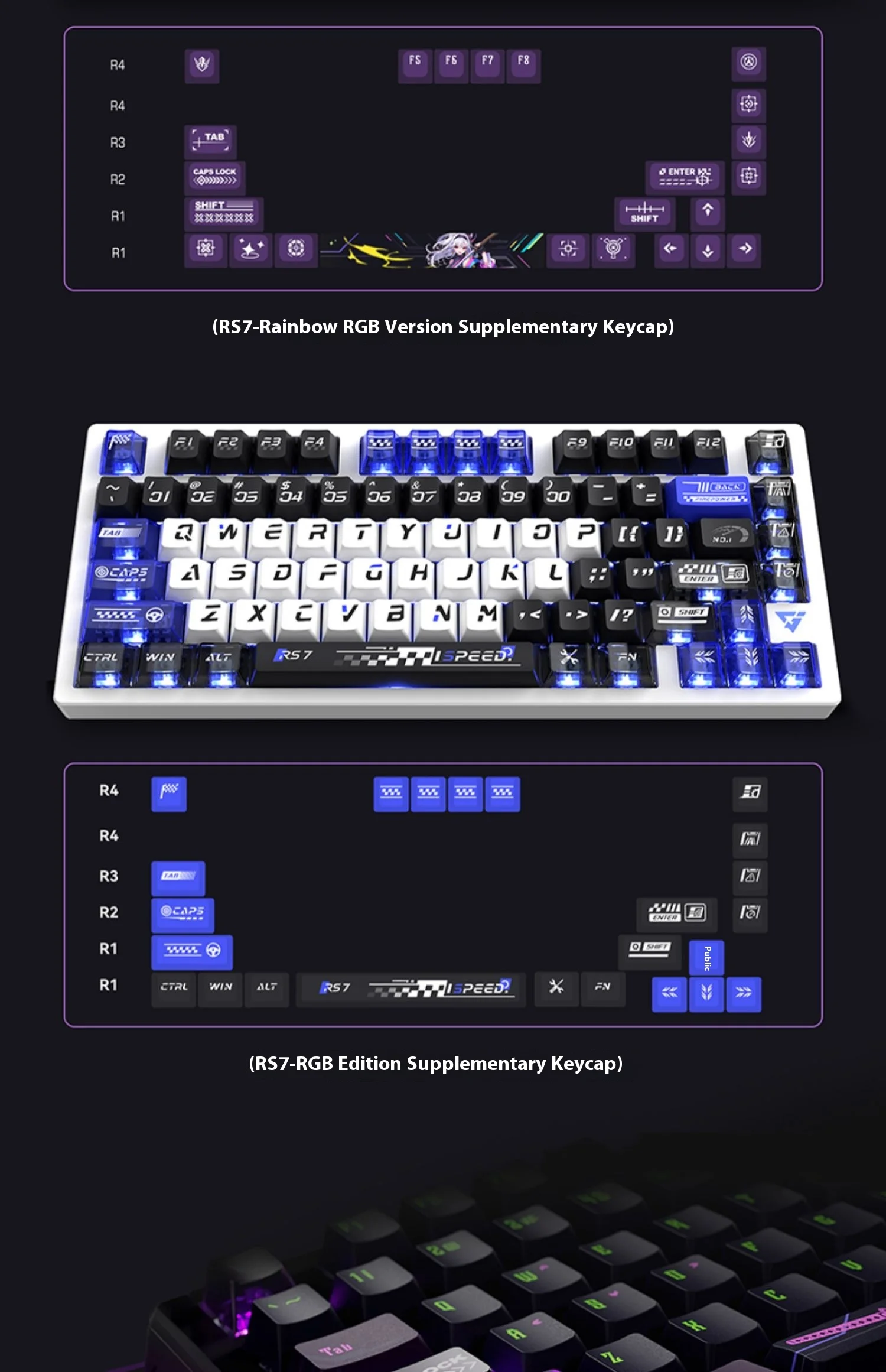 ATK RS7 Pro Keyboard - 8K Speed, Hall Effect, RGB Gaming Gear ...