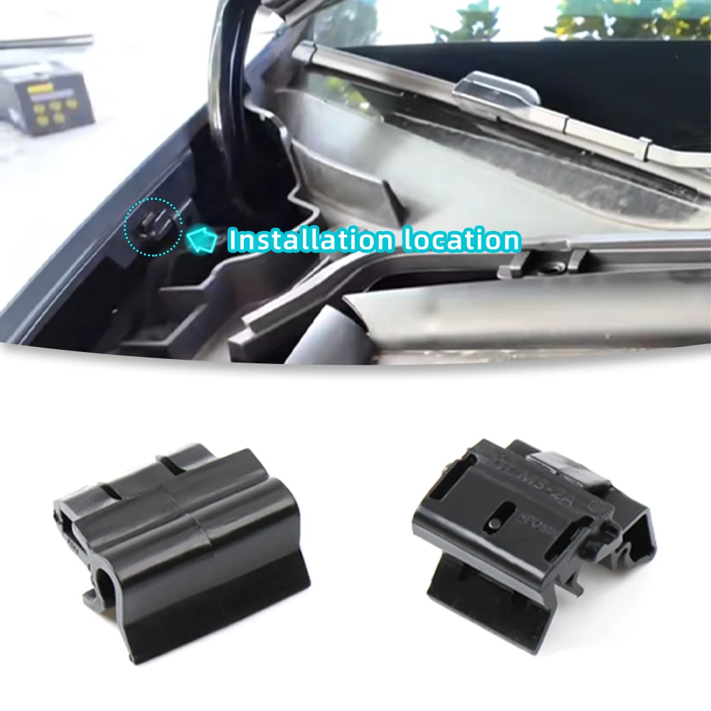 For Tesla Model 3 Model Y Front Trunk Car Plastic Buckle Front Hood Box ...