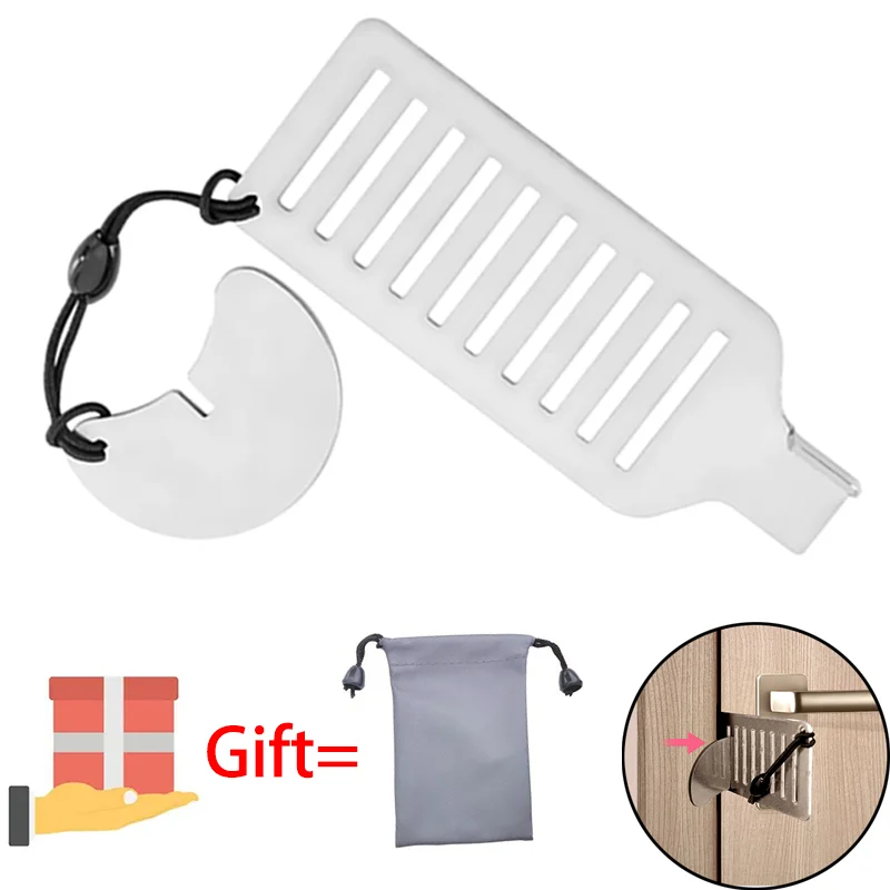 High Quality Travel Door Lock Security Portable Door Plug Hotel Door ...