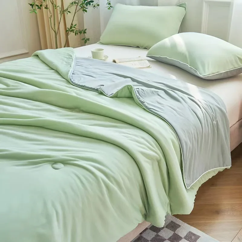 Cobertor-de-resfriamento-para-cama-cobertor-sedoso-de-ar-condicionado ...