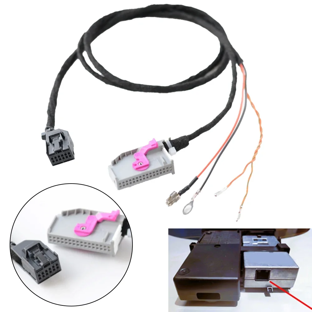 Car Audio AMI Multimedia Music Interface Cable For A4 For RNS-E/ For ...