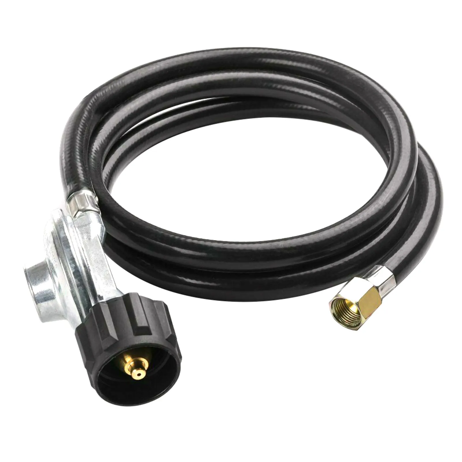 Propane-Regulator-Propane-Tank-Extension-Hose-Regulator-Gas-BBQ-Grill ...