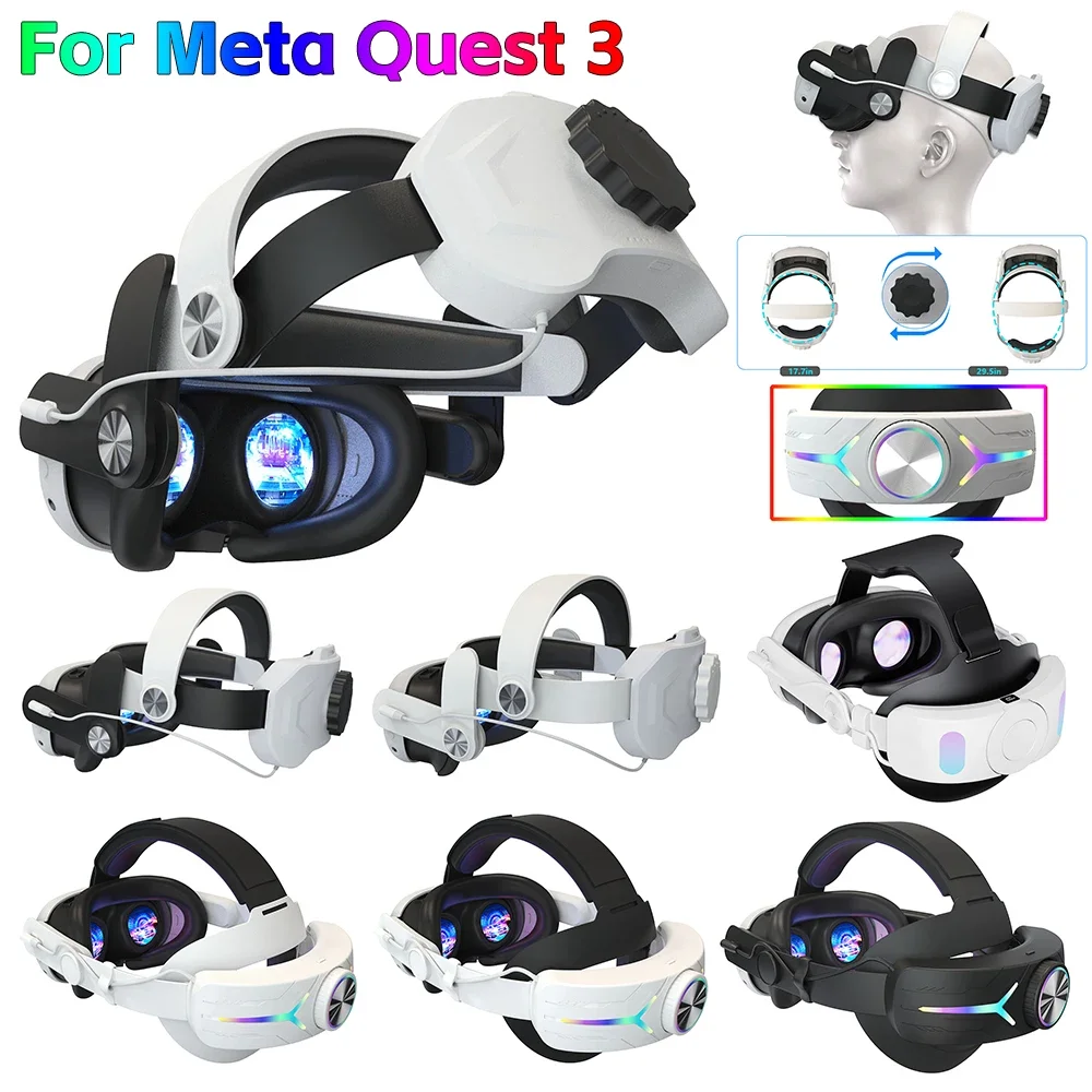 VR-Head-Strap-for-Meta-Quest-3-VR-Accessories-Comfortable-Headset-Strap ...