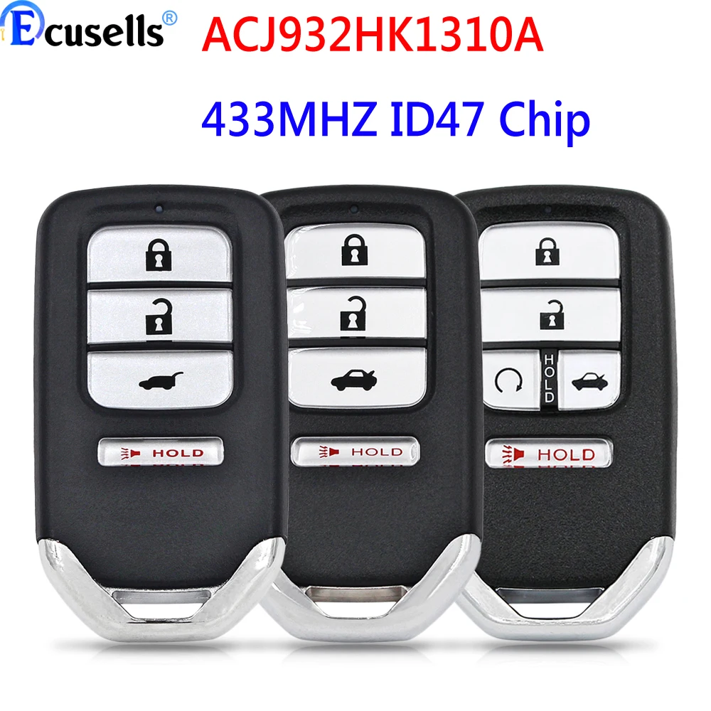 For-Honda-Accord-CR-Z-2016-2017-Proximity-Remote-Key-72147-T2G-A51 ...