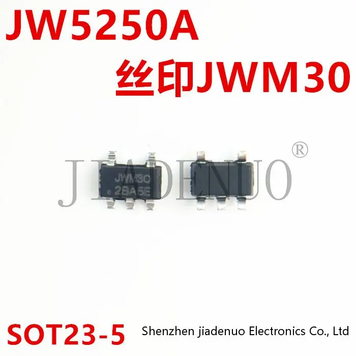 10-20pcs-100-New-JW5250A-SOT23-5-silk-screen-JWM30-synchronous-step ...